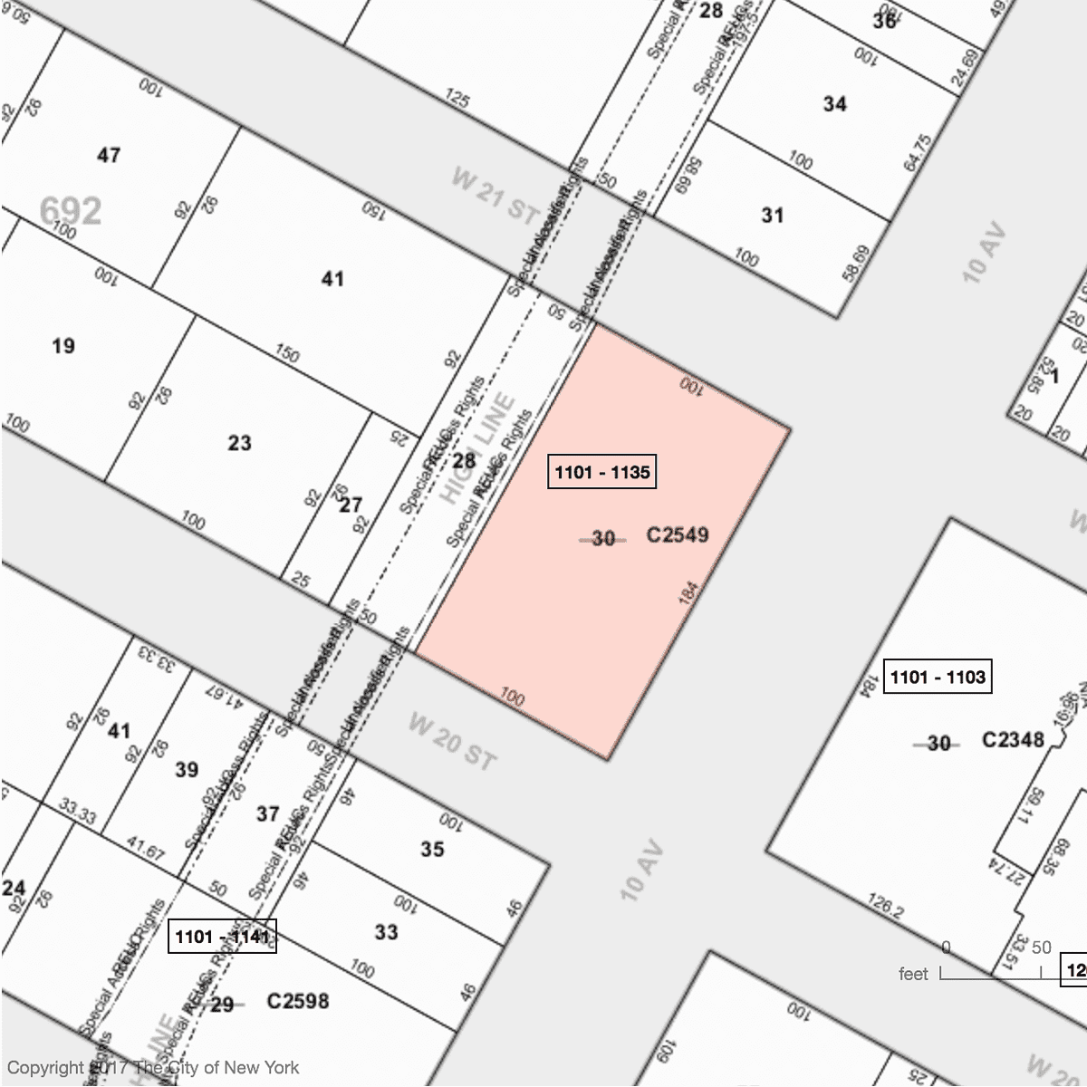 We are making a project in the West Chelsea, beside highline