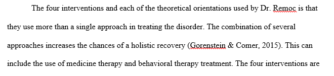 Solved Integrating Theoretical Orientations