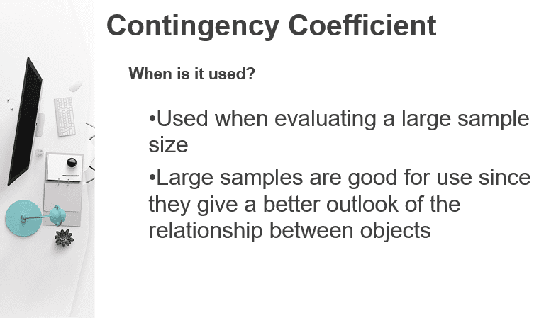 [Solved] Powerpoint on Contingency Coefficient - yourhomeworksolutions.com