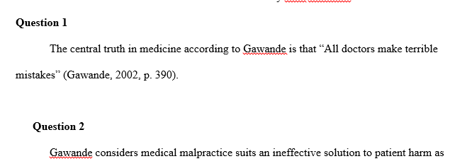 When Doctors Make Mistakes – yourhomeworksolutions.com