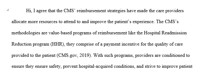 CMS’s reimbursement methodology – yourhomeworksolutions.com