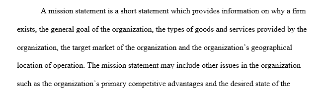 Create A Hypothetical Organizational Philosophy Statement Create A Hypothetical Organizational Philosophy Statement