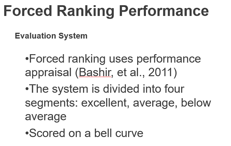 Forced ranking performance evaluation system – yourhomeworksolutions.com