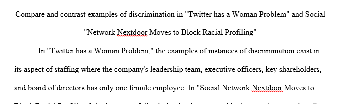 [Solved] Reverse discrimination - yourhomeworksolutions.com