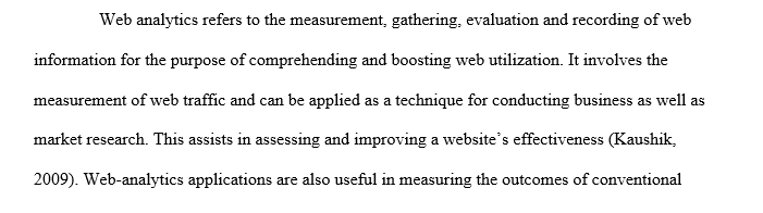 Module 06 Written Assignment - Web Analytics Summary ...