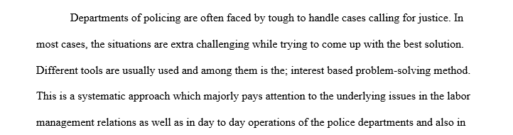 Analyze the political and social effects of racial profiling within law ...