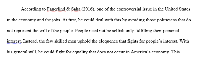 Identify and describe a current issue in American Government ...