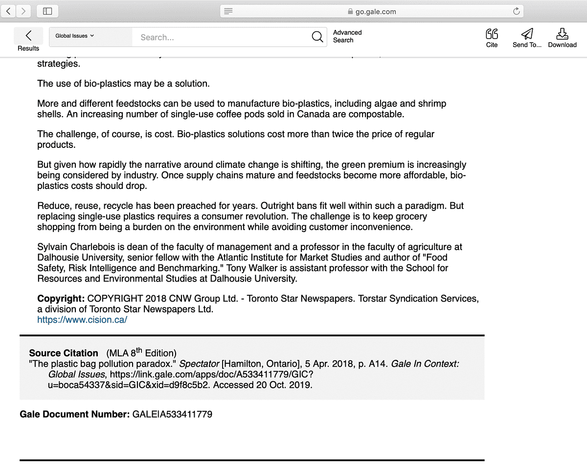 Memo Environment and Climate Change regarding Marine Pollution ...