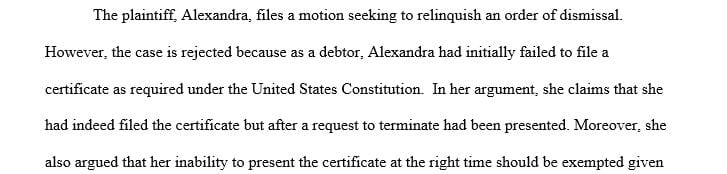 Identify and organize the arguments made by the plaintiff(s) and ...