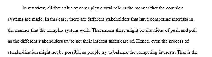 [Solved] What are the five (5) most important value systems identified ...