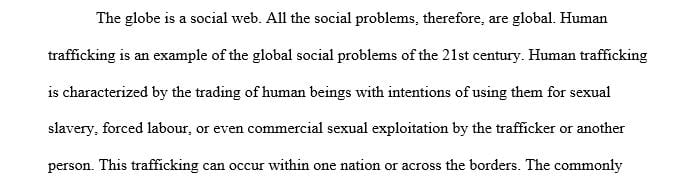 Human Trafficking: Policy Perspective and Interventions ...