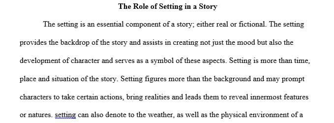 Write a literary analysis in which you compare and contrast the ...