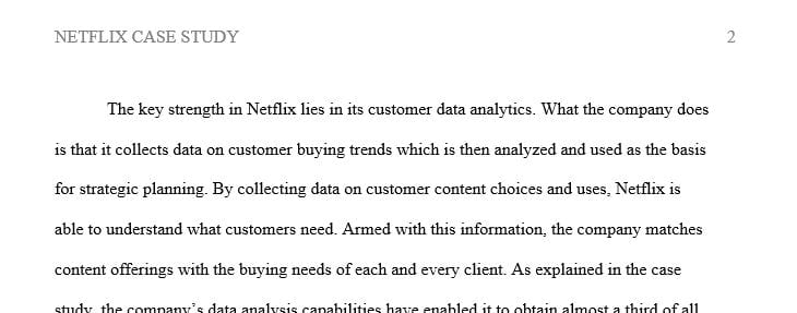 What are Netflix’s internal strengths and weaknesses ...
