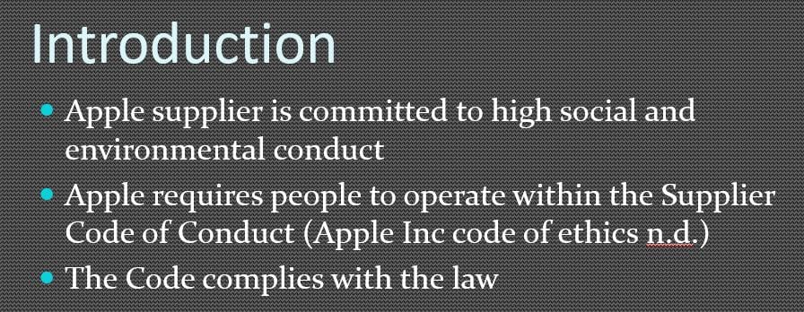 [Solved] Identify the key ways that Apple’s Progress Report has changed ...