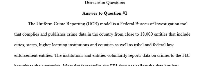 What Is The Uniform Crime Report UCR And How Are These Reports Used what-is-the-uniform-crime-report-ucr-and-how-are-these-reports-used