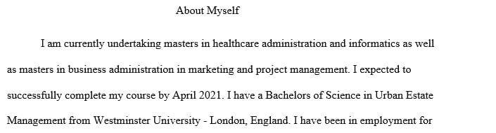 [Solved] Write a 90- to 175-word introduction to your instructor and ...