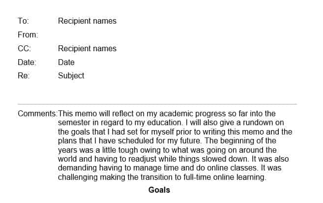 Write a progress report that fulfills your promise to describe your ...