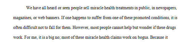 Many people fall prey to the allure of anecdotal evidence ...
