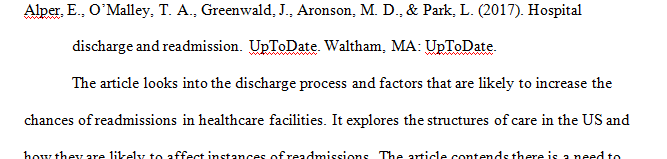 The causes of immediate readmit after hospital discharge ...