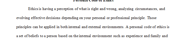 Adopting a personal code of conduct can guide leaders and managers to ...