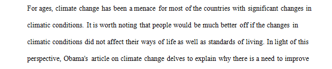 Rhetorical Analysis of a Text on Climate Change - yourhomeworksolutions.com