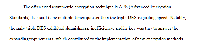 Analyze the structure of advanced encryption standards and why it makes ...