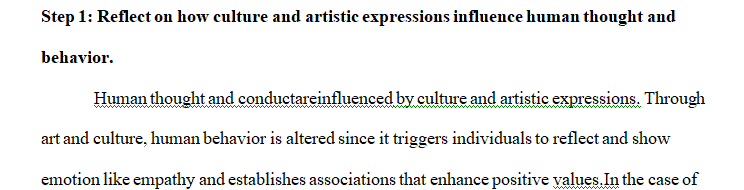 Creative process of creating and interpreting culture artifact ...