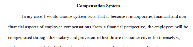 [Solved] Discuss one of these system to demonstrate your knowledge and ...