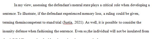 What would you need to know about the defendant to impose a sentence ...