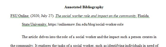 [Solved] Select three of the ten references from your Reference List ...