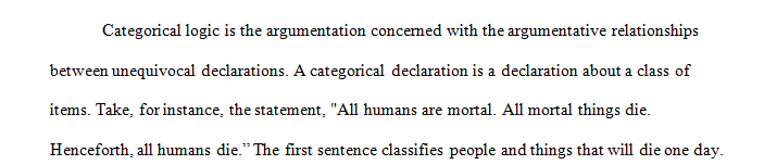 [Solved] Talking about categorical logic, What are the four standard-form sentences (A-E-I-O ...