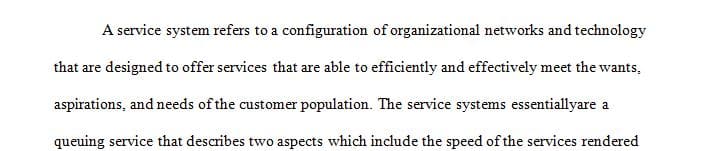 [Solved] Align proper service system applications to certain industries ...