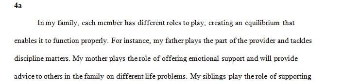 [Solved] Define roles and rules function within your family system. - yourhomeworksolutions.com