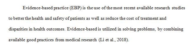 PICOT is utilized by the health care community to identify and study a ...