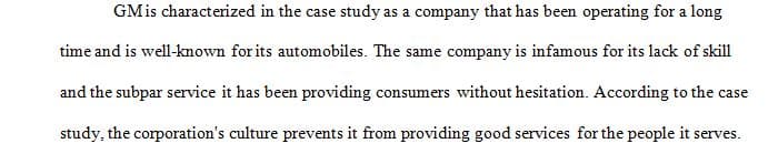 [Solved] Describe a current behavioral organizational model used in the case study ...