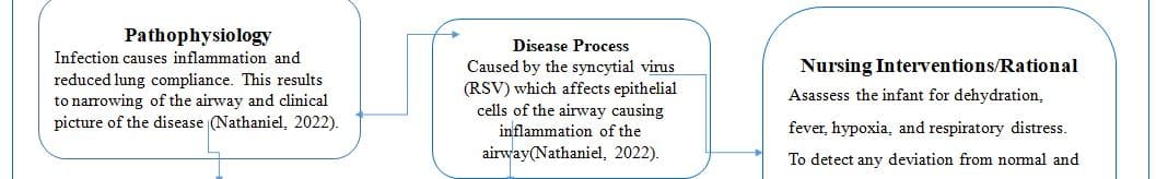 Design a concept map for a neonate (infant) suffering from ...