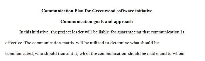 [Solved] Communication is an integral component to project management - yourhomeworksolutions.com