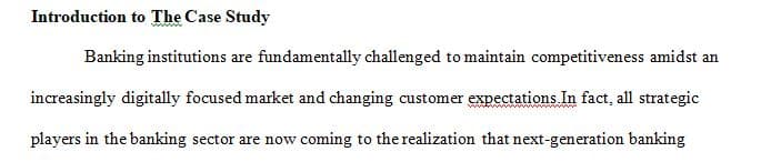 [Solved] The Comerz Bank” (TCB) is implementing their digital strategy ...
