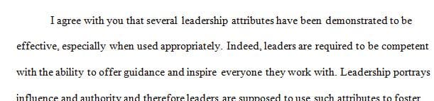 There are many different leadership skills that are proven to be ...