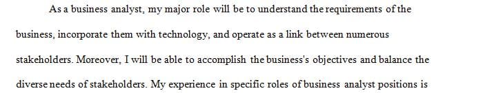 What is your experience as it relates to the specific duties of this ...