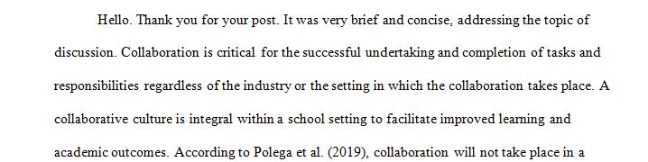 [Solved] In collaborative settings, teachers demonstrate innovative leadership, strive toward ...