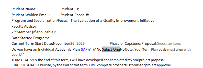 Write on the Evaluation of a Quality Improvement Initiative. – yourhomeworksolutions.com