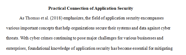 Application Security – Practical Connection Assignment ...